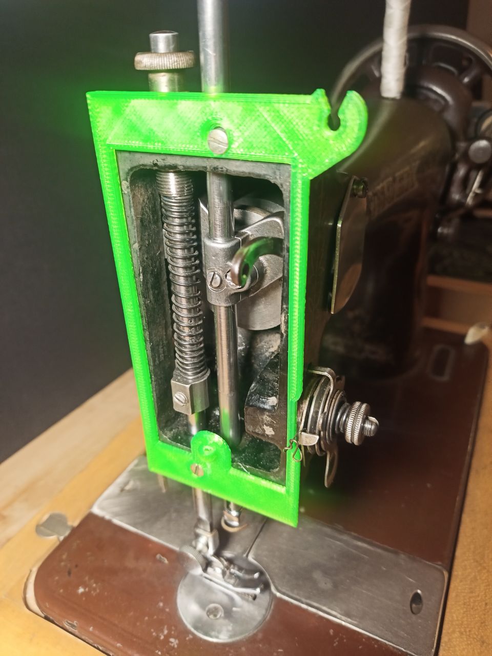 Singer 28K Open Faceplate for cleaning, maintenance and testing. by ...