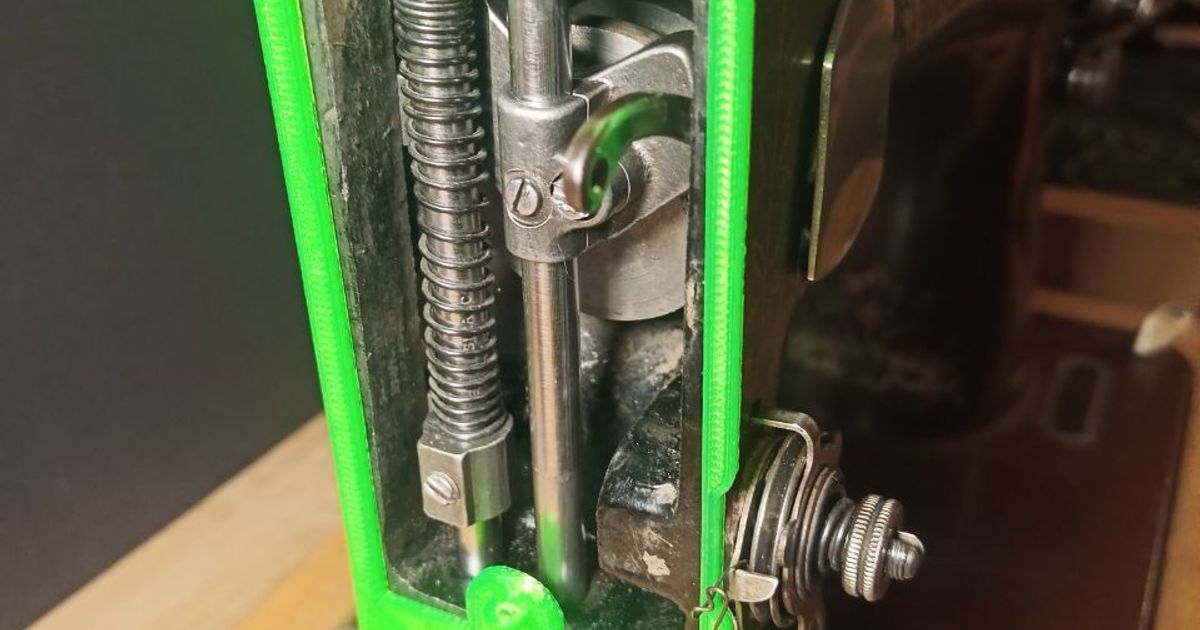 Singer 28K Open Faceplate for cleaning, maintenance and testing. by ...