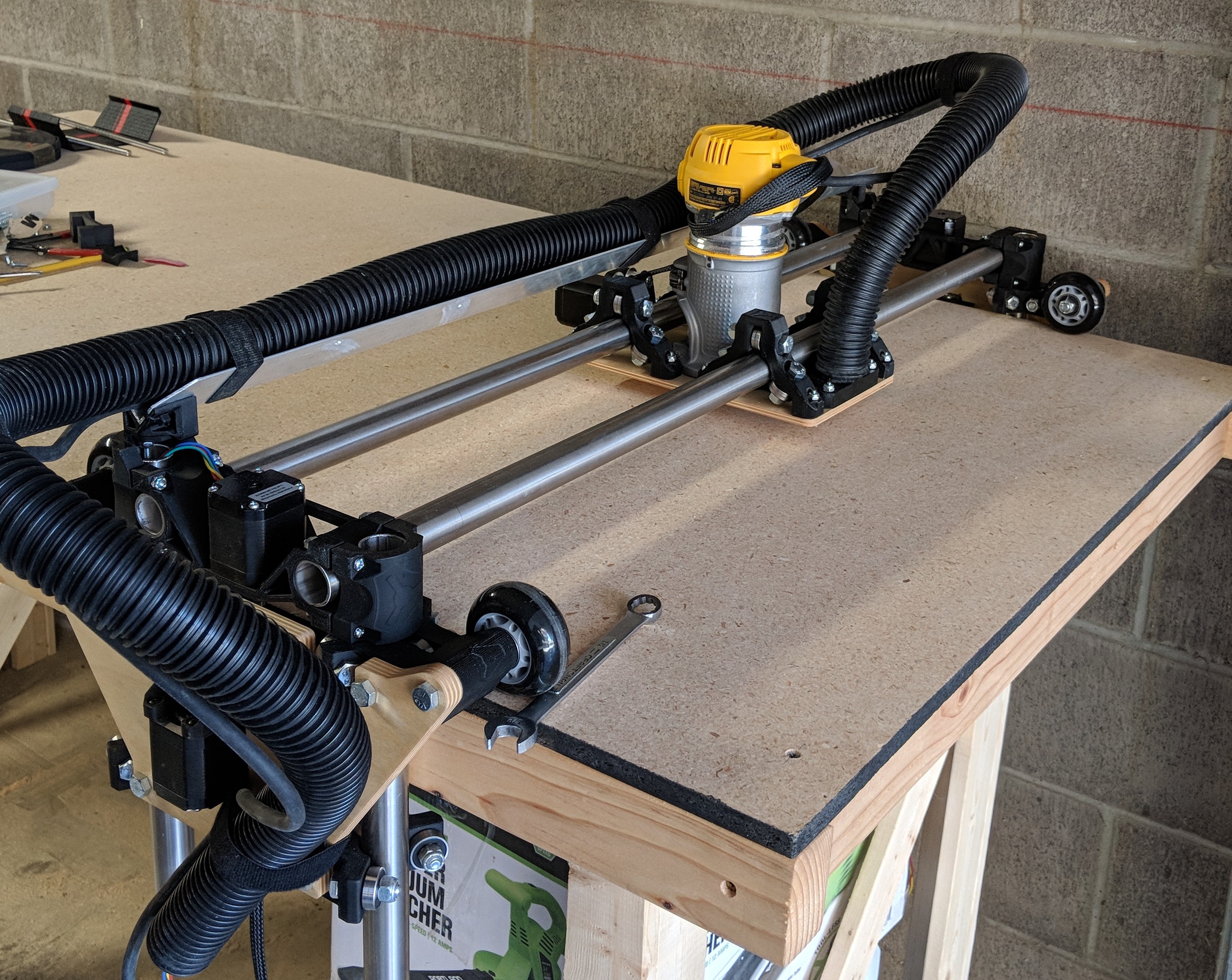 LowRider2 CNC - Full Sheet Capable CNC Router- 25mm by V1 Engineering ...
