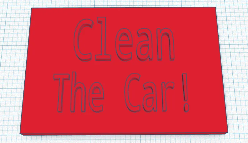 Clean the Car by AntDam | Download free STL model | Printables.com