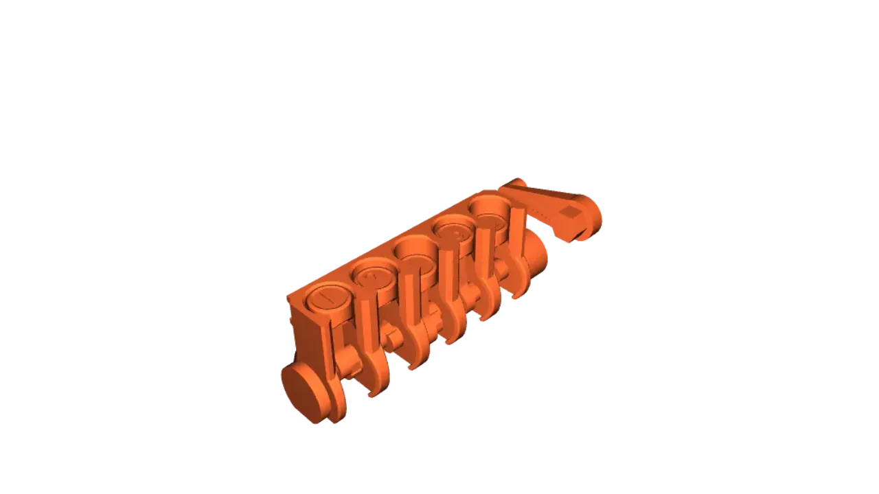 5 Cylinder engine by gfz | Download free STL model | Printables.com