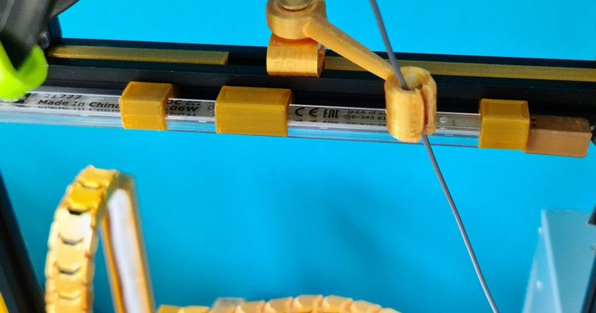 Direct Drive Filament Guide (any 2020 3D Printer) by PhunXter ...