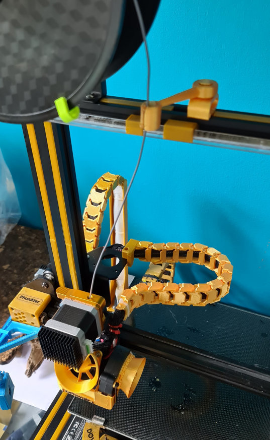 Direct Drive Filament Guide (any 2020 3D Printer) by PhunXter ...