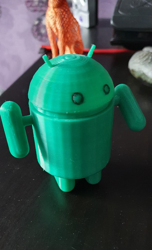 Android "Droid" robot box with moveable arms by PhunXter | Download ...