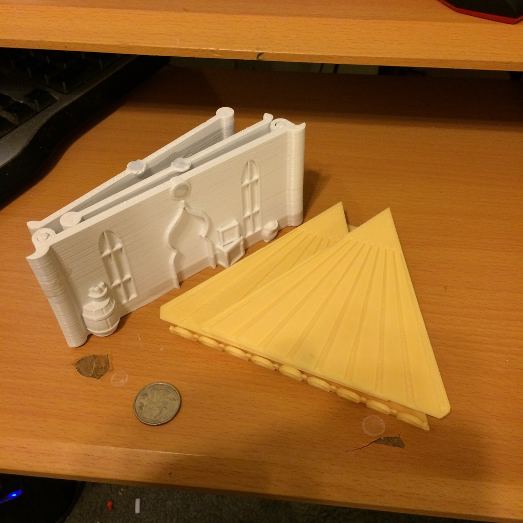 Boardgame Player Screen (medina) by Alluvian | Download free STL model ...