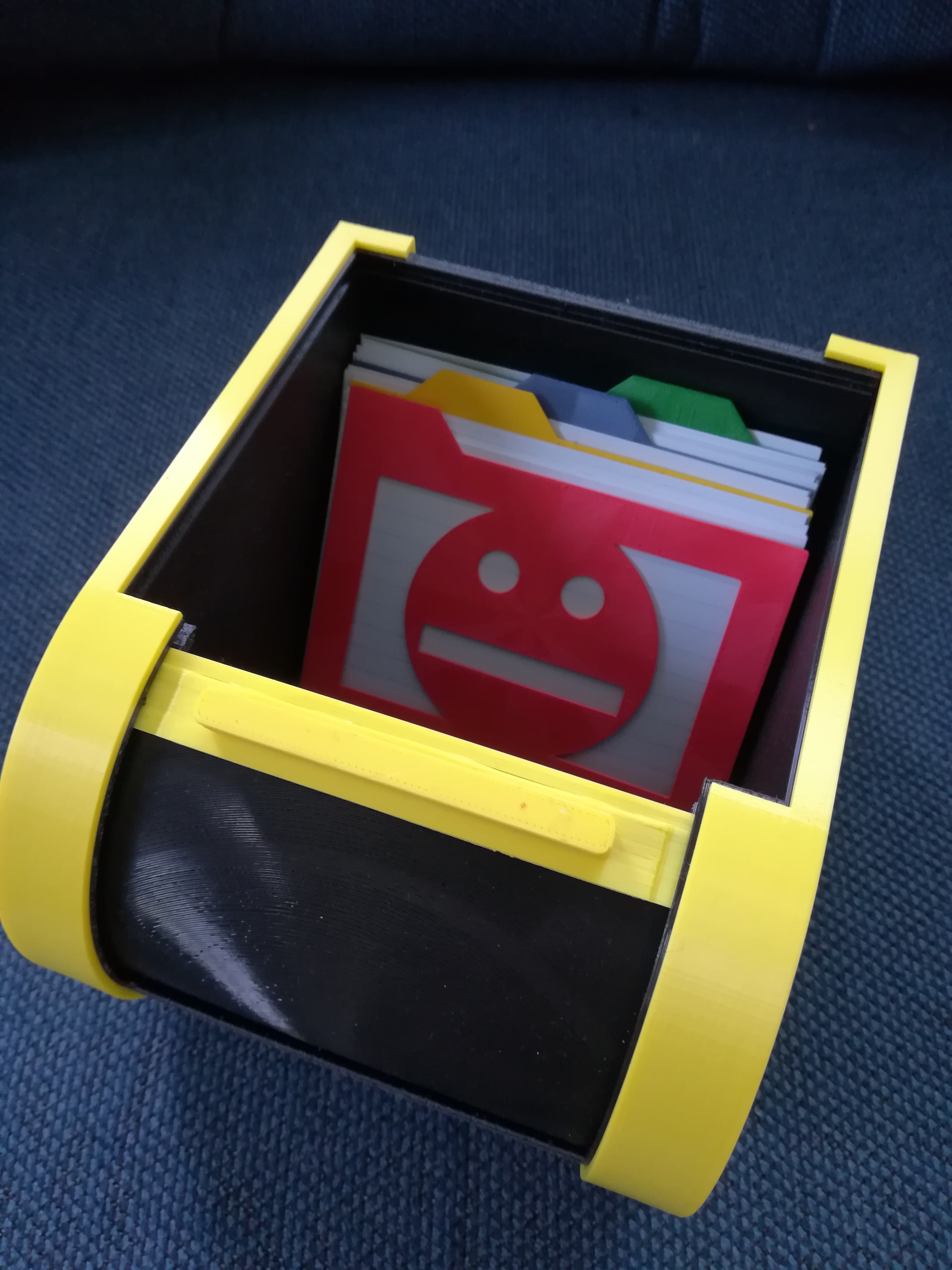 Card Index for Flash Cards, A7 by chrbau | Download free STL model ...