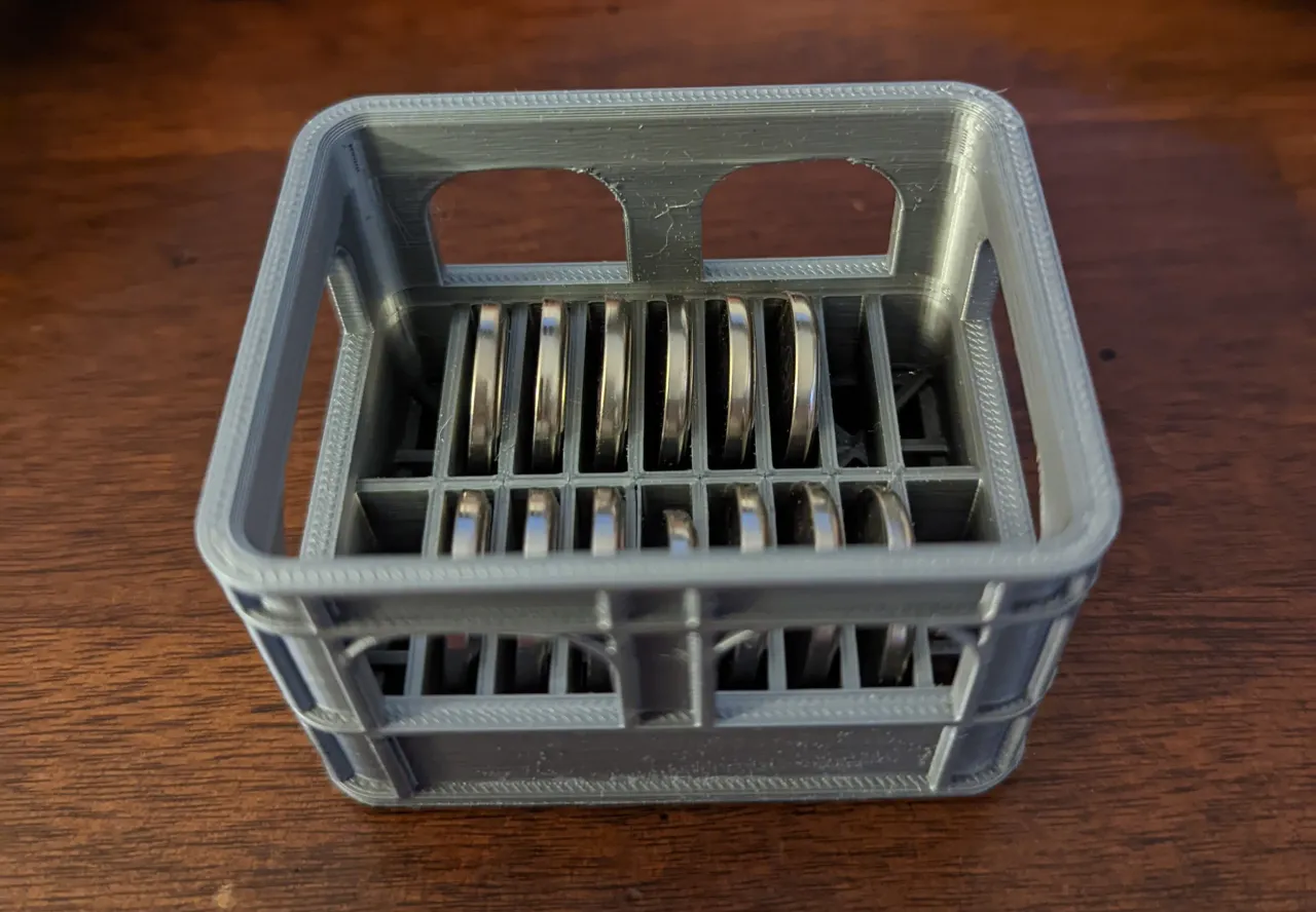 CR2032 Stackable Beer Crate by Carter | Download free STL model ...