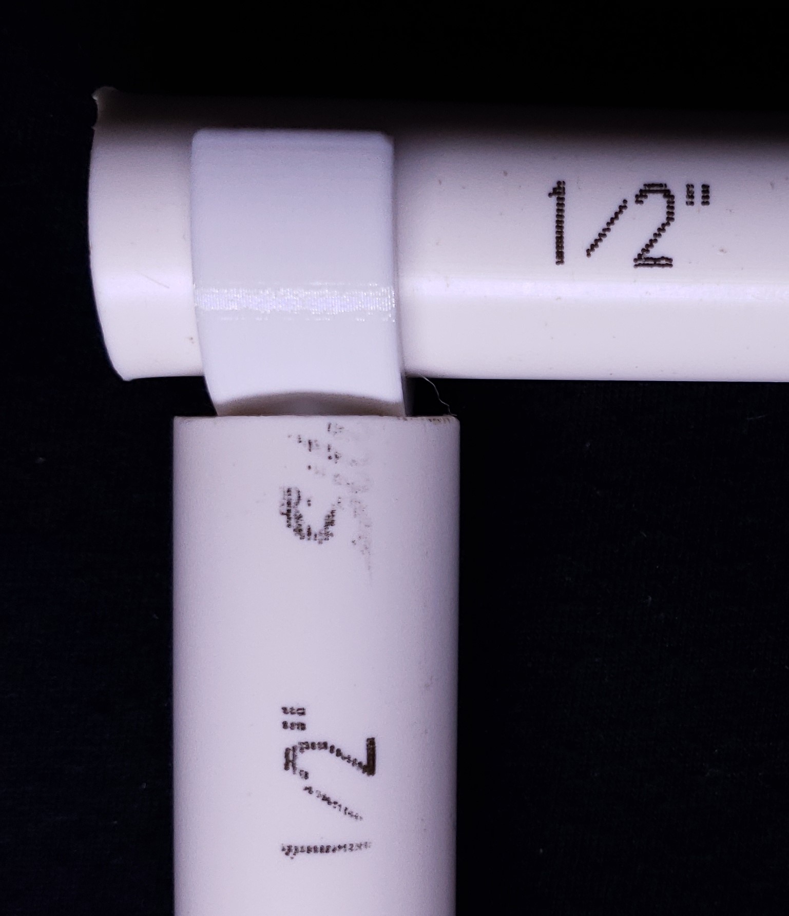 Standoff - 1/2" PVC Shaft x 1/2" PVC Clip x 1" Length by BlinkyPixels ...