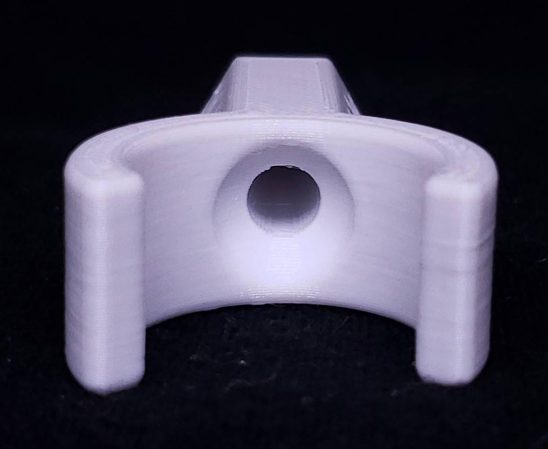 Standoff - 1/2" PVC Shaft x 1/2" PVC Clip x 1" Length by BlinkyPixels ...