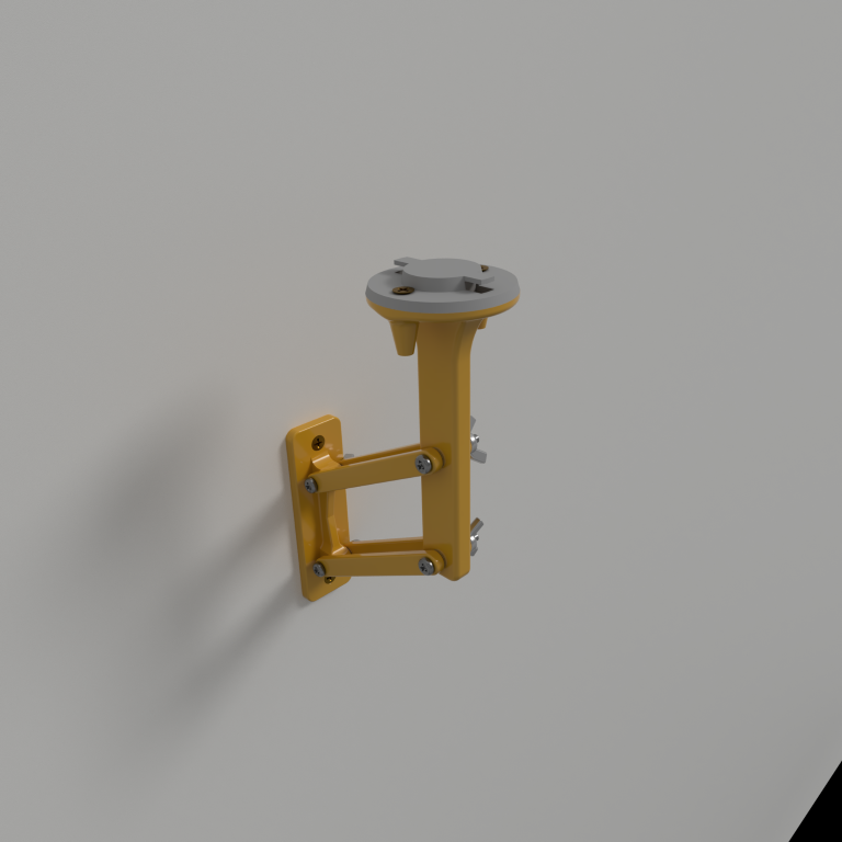 Tapo C200 Camera Mount - Articulating by Lannix 3D | Download free STL ...