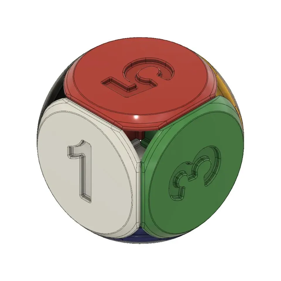 DICE "Numbers" by giuliancol | Download free STL model | Printables.com