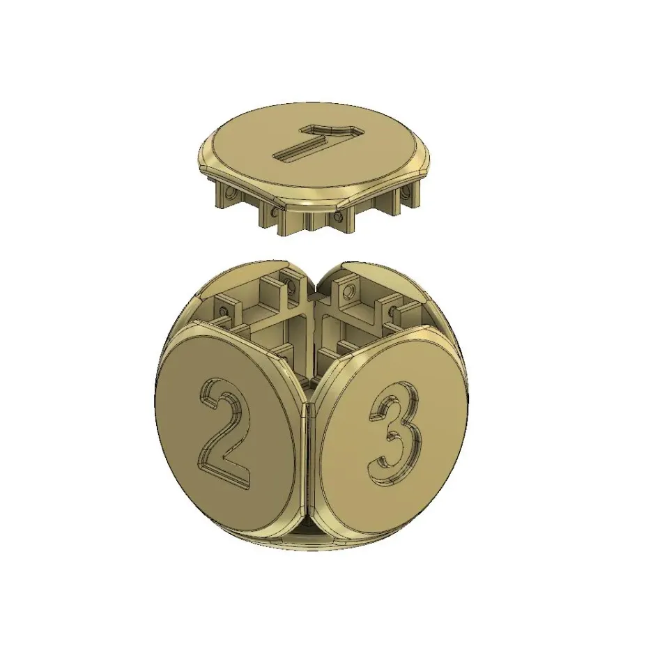 DICE "Numbers" by giuliancol | Download free STL model | Printables.com