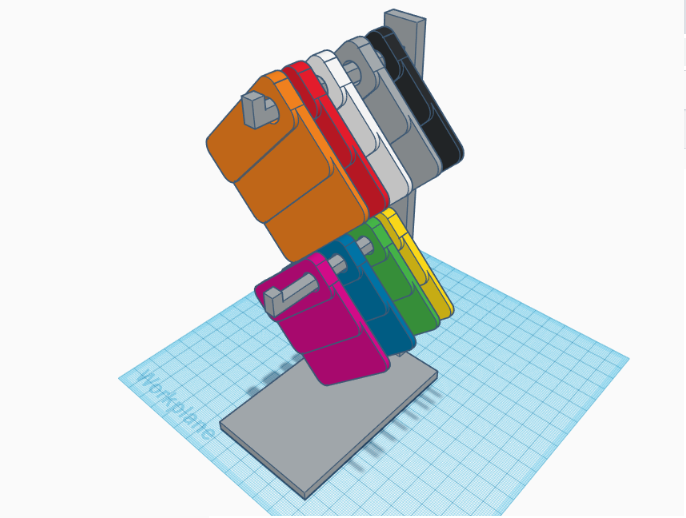 Printer Color Samples and Holder by 000popcan000 | Download free STL ...