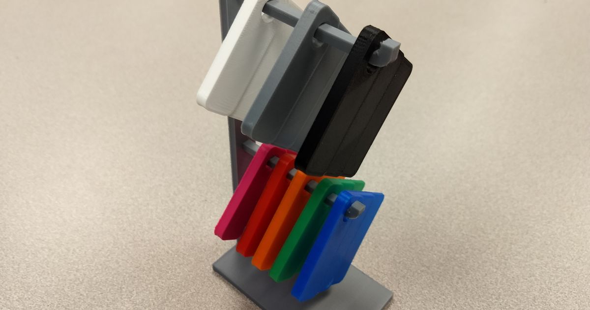 Printer Color Samples and Holder by 000popcan000 | Download free STL ...