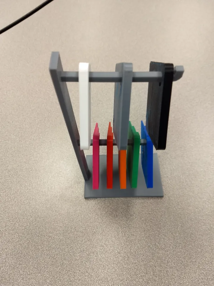 Printer Color Samples and Holder by 000popcan000 | Download free STL ...