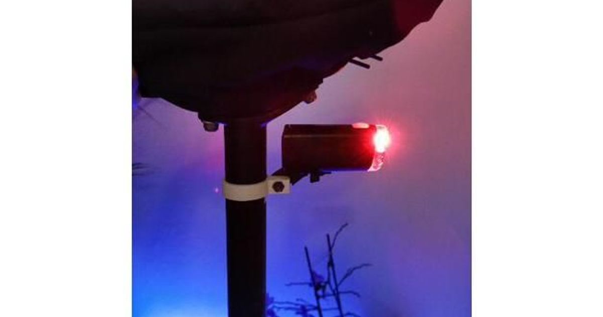 Bike Rearlight mount for Chirp light by Teegurgler | Download free STL ...