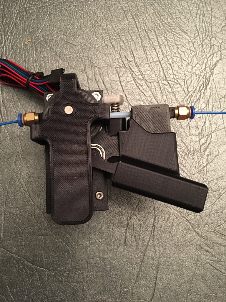 Belted Bowden Extruder with Filament Runout v2 by James J | Download ...