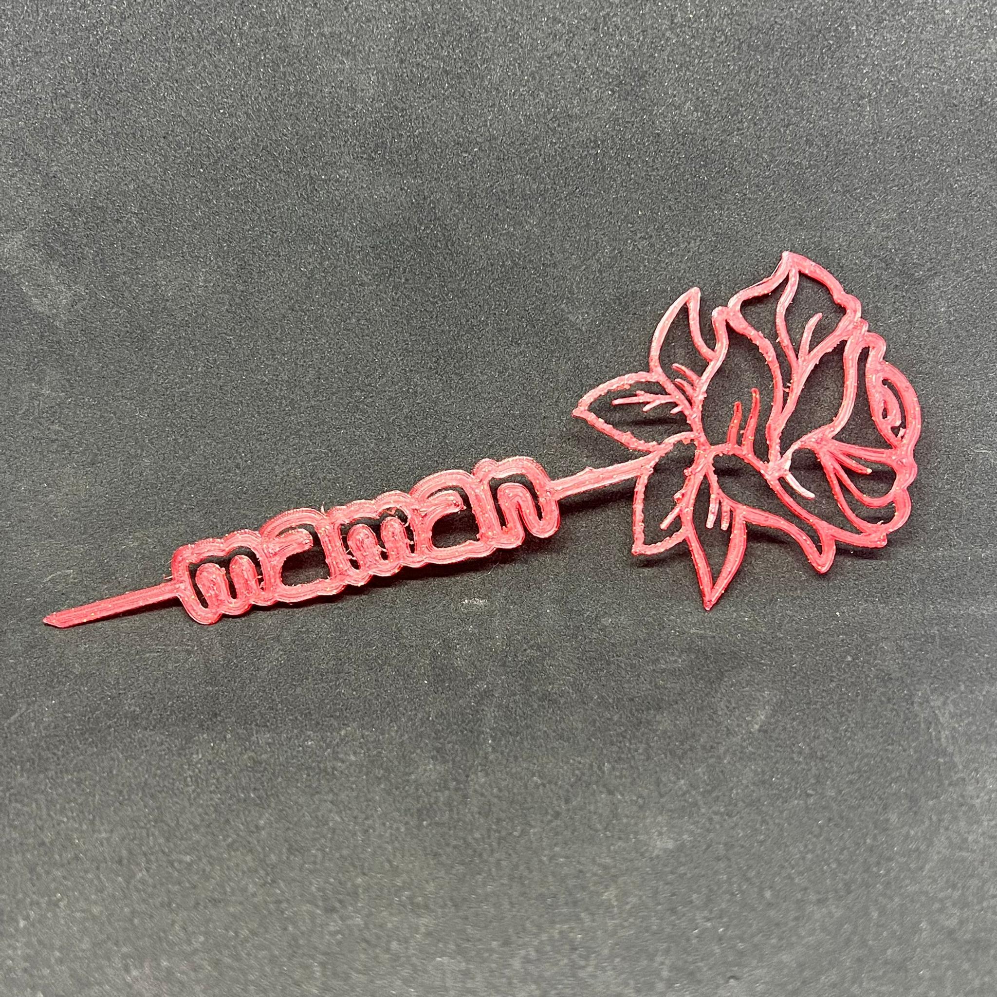 Rose Maman by 3D Galaxy | Download free STL model | Printables.com