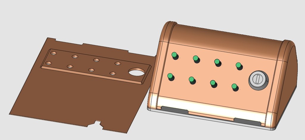 Button Box for PC Simulator by Appa1990 | Download free STL model ...