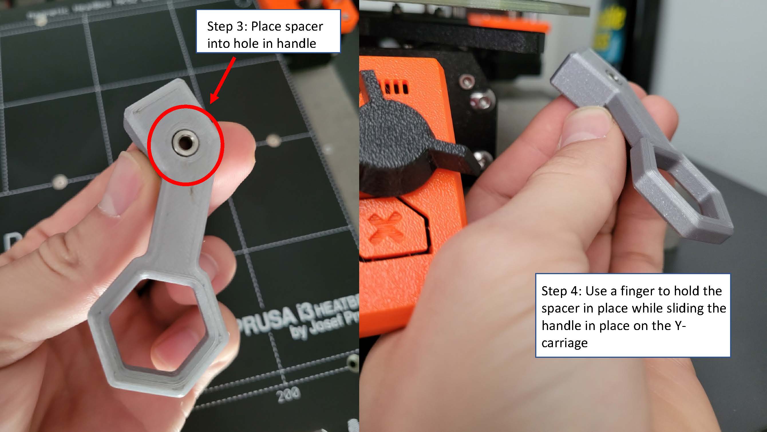 Prusa MK3 Hex Bed Handle by JB_Design | Download free STL model ...