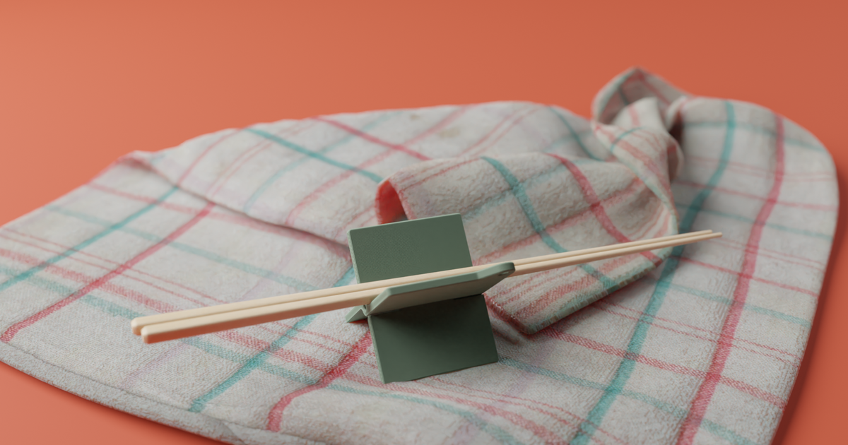 Mini Folding Stand by Stamos | Download free STL model | Printables.com