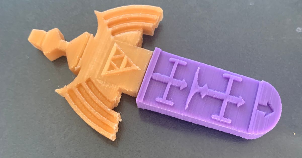 cle usb zelda by Bdprint3d | Download free STL model | Printables.com