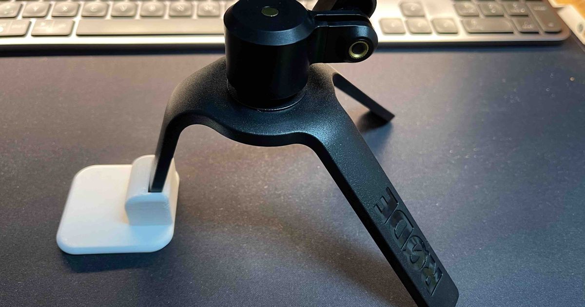 Rode NT-USB stand stabilizer by mado30 | Download free STL model ...