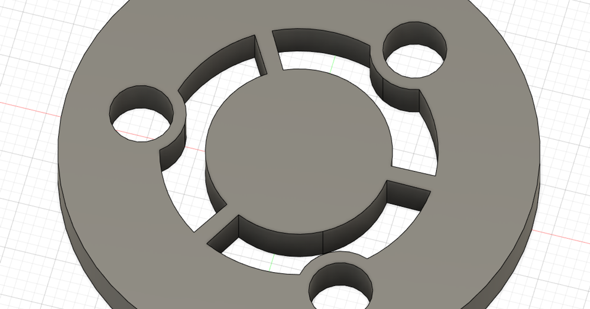 Ubuntu Shopping Cart Chip by KnoppersDE | Download free STL model | Printables.com