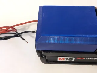 MILWAUKEE M18 BATTERY ADAPTER by biketiger | Download free STL model ...