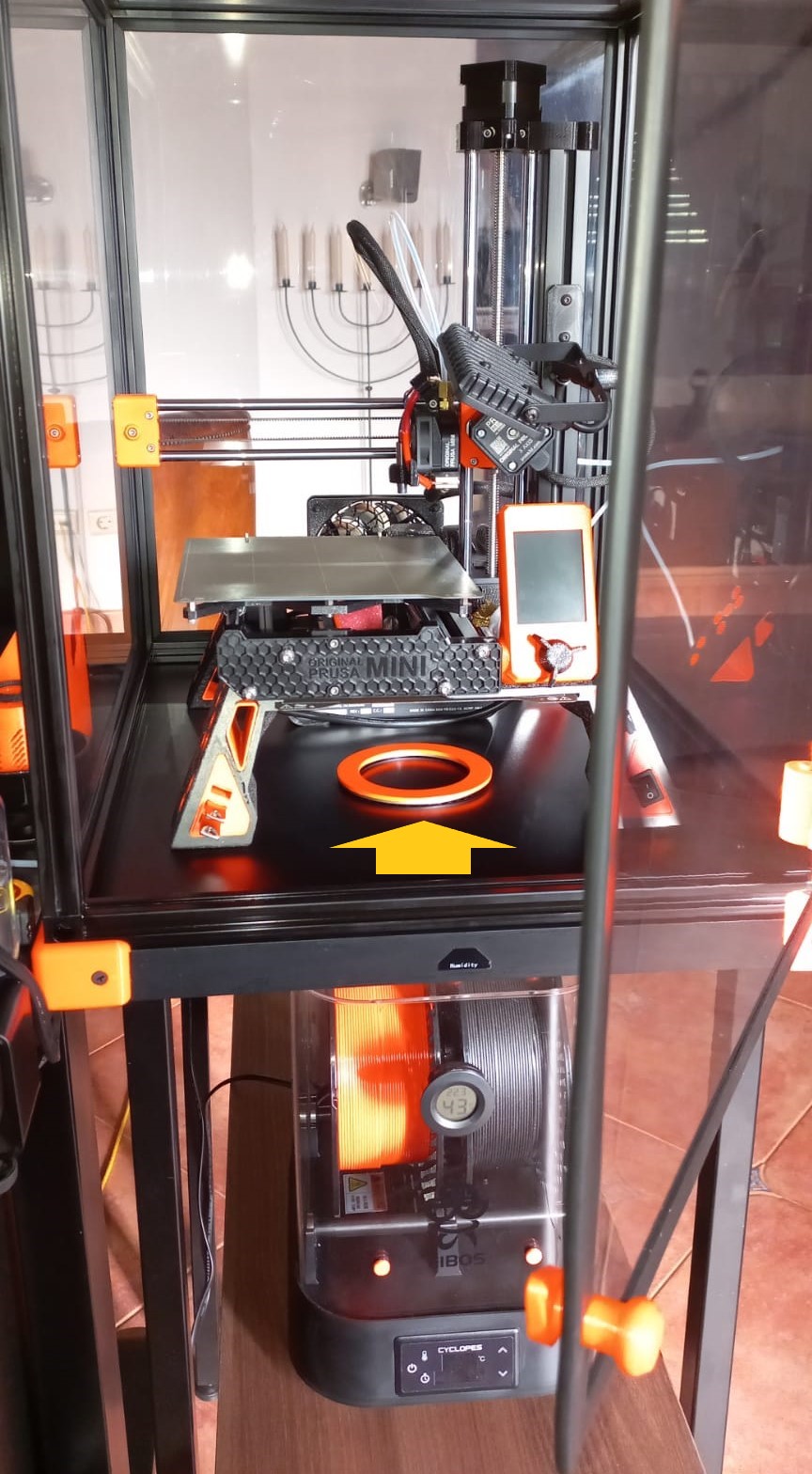 Horizontal Spool rotating base by My 3D Prints | Download free STL ...