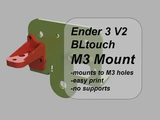 bltouch / 3dtouch mount for ender 3 max by 3D Mesh | Download free STL ...