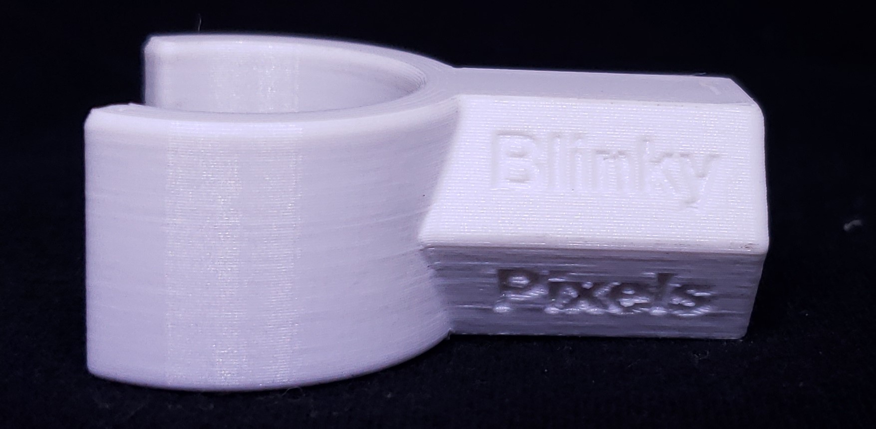 Standoff - 3/4" PVC Shaft x 3/4" PVC Clip x 1" Length by BlinkyPixels ...