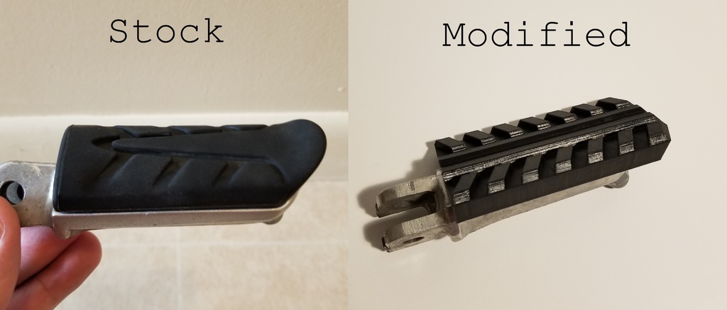 Honda Grom Foot Peg Cover by JDM755 | Download free STL model ...