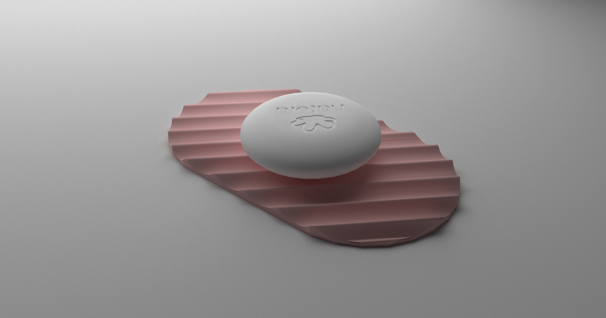 Minimalistic soap dish - oval by Vojtěch_L | Download free STL model ...
