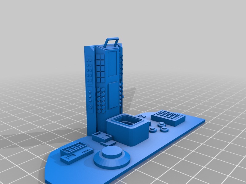 DIY DeLorean Time Machine with lights!! by LayerLux3D | Download free ...