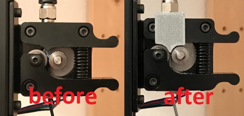 anycubic extruder flexible filament upgrade by LayerLux3D | Download ...