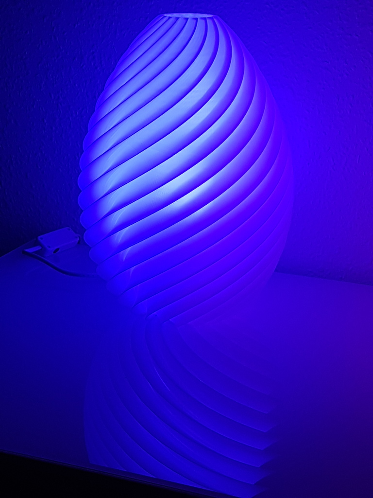 Finned lamp for E27 LED / Philips Hue von Ole | Kostenloses STL-Modell ...