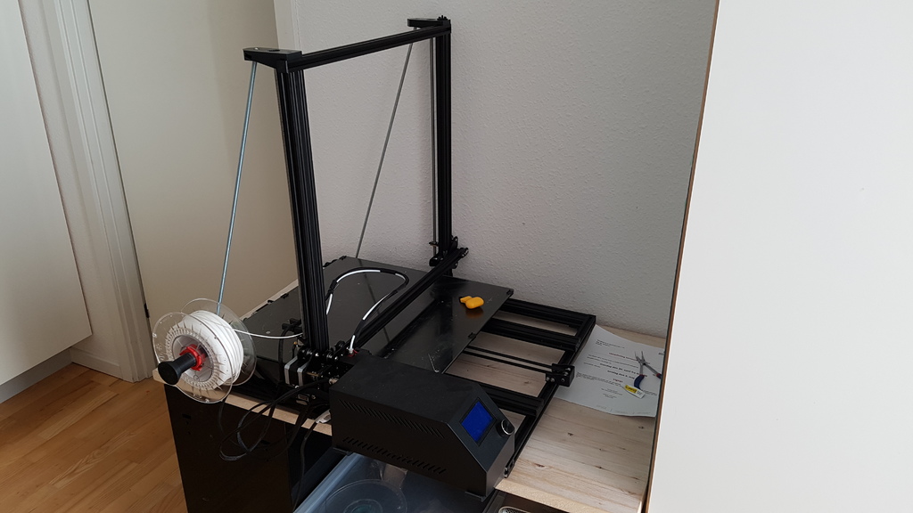 Frame Braces for Creality CR 10 500mm 300mm, also spool holder and ...