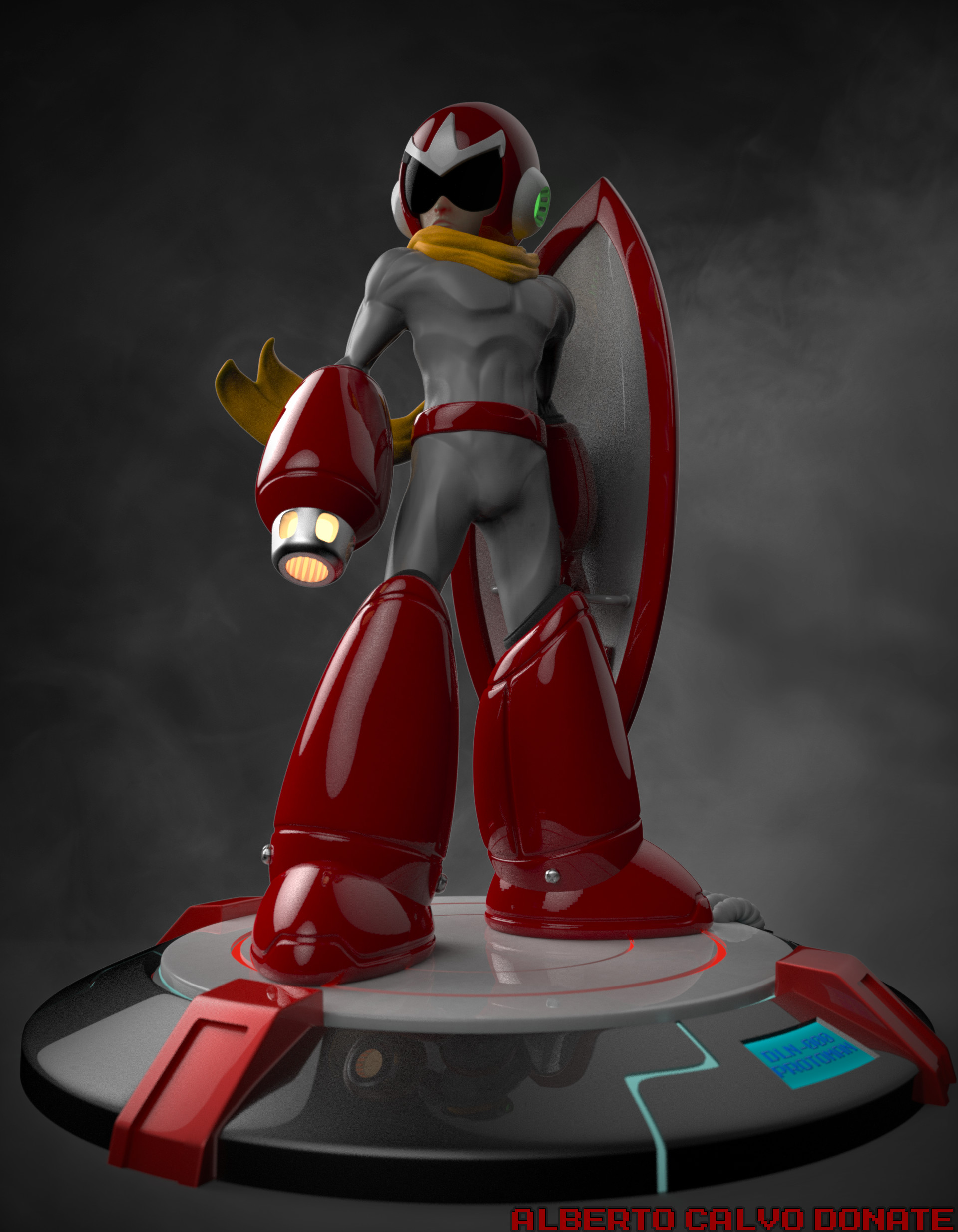 Protoman by Alberto | Download free STL model | Printables.com