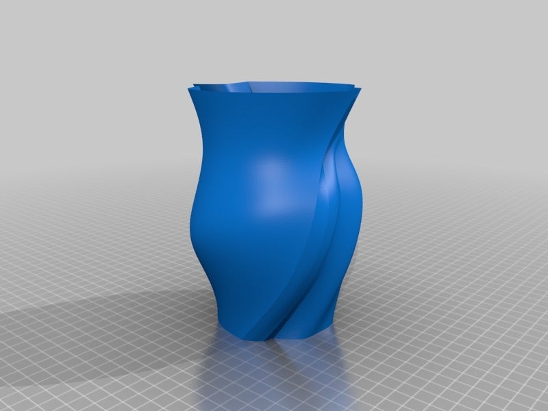 Simply Distorted Vase Series #5 by Thomllama | Download free STL model ...