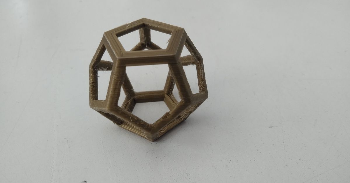 Dodecahedron by remcoder | Download free STL model | Printables.com