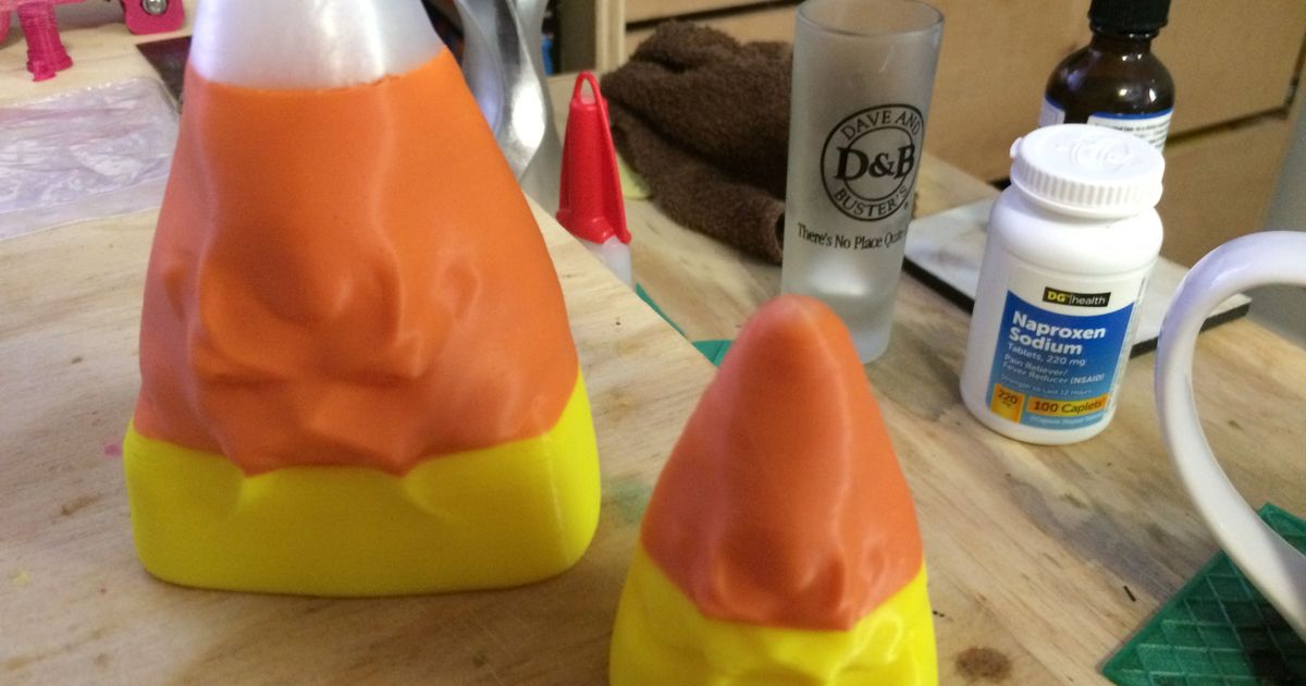 Angry Candy Corn by Thomllama | Download free STL model | Printables.com