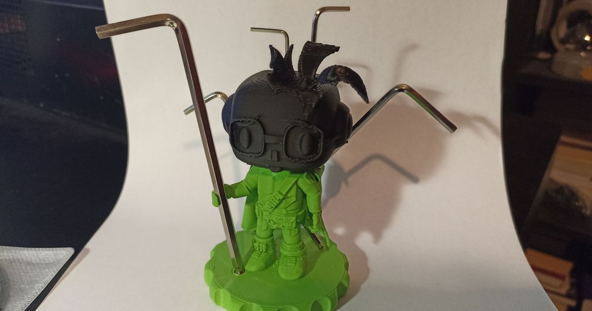 Hex Allen Key Hero by Tecmir | Download free STL model | Printables.com