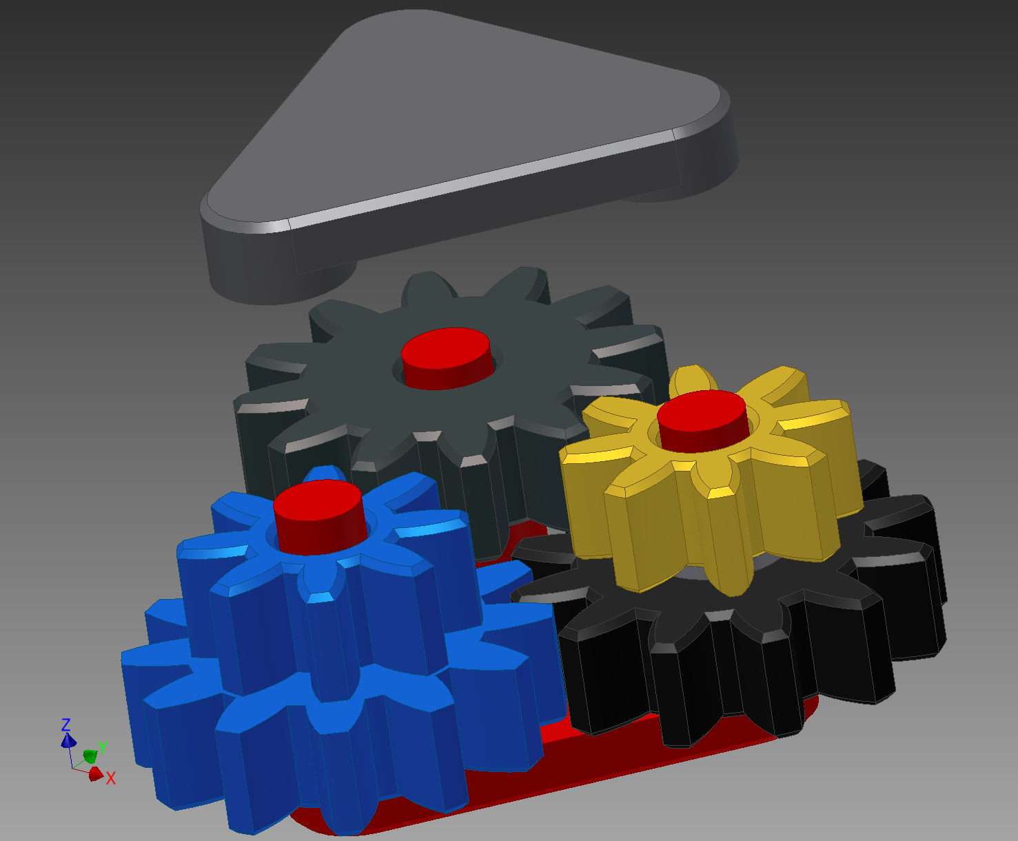 FIDGET GEARS - mini by biketiger | Download free STL model | Printables.com