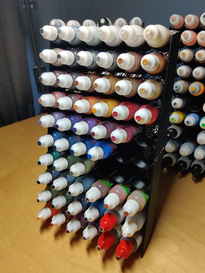 Vallejo Paint Rack By Stu Cameron Download Free STL Model Printables