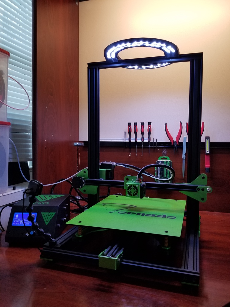 Tevo Tornado Octoprint Controlled LED Light Bar by JDM755 | Download ...