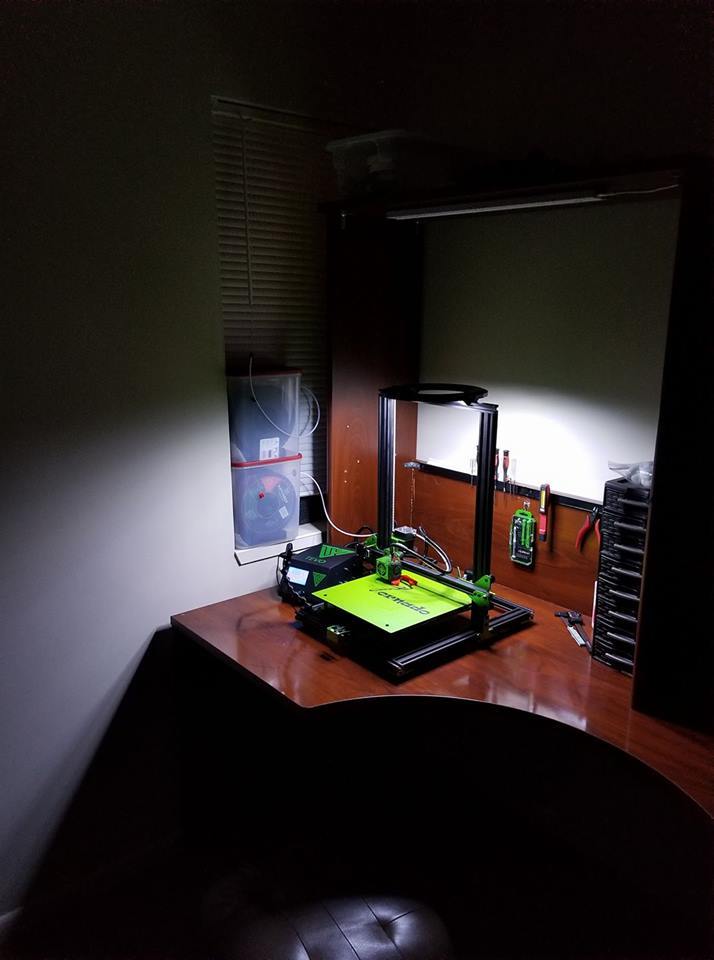 Tevo Tornado Octoprint Controlled LED Light Bar by JDM755 | Download ...