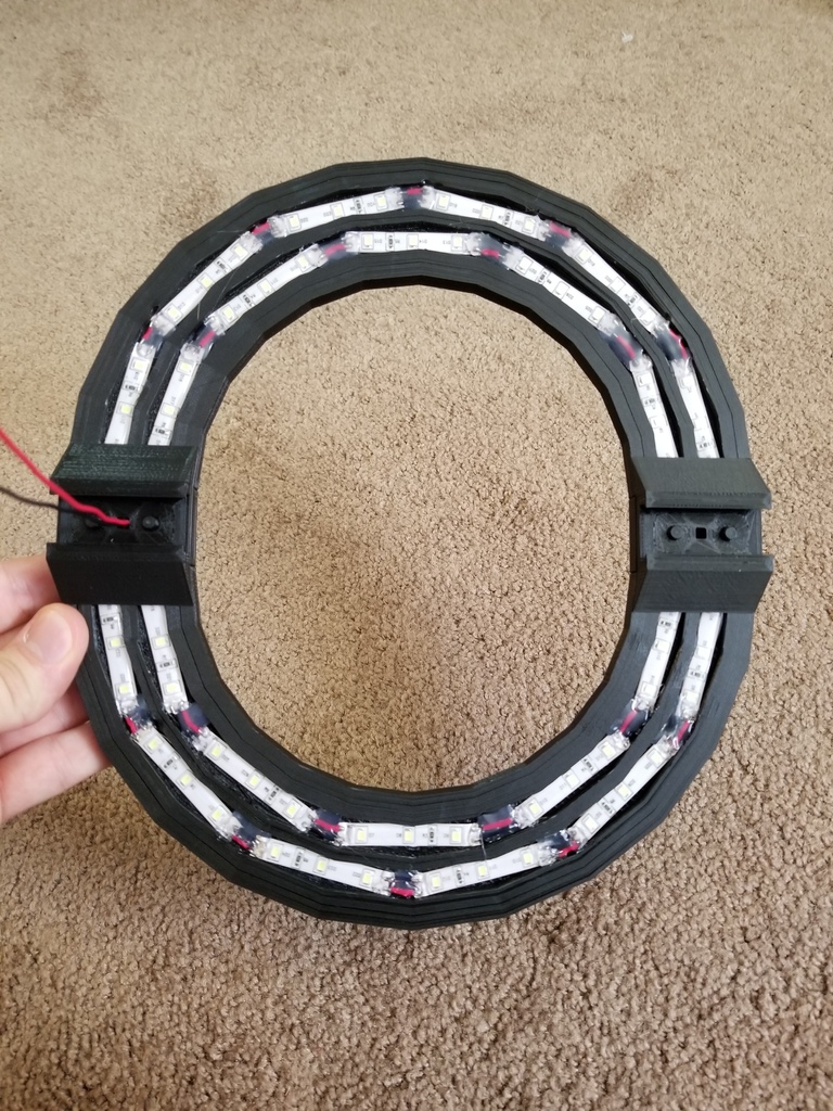 Tevo Tornado Octoprint Controlled LED Light Bar by JDM755 | Download ...