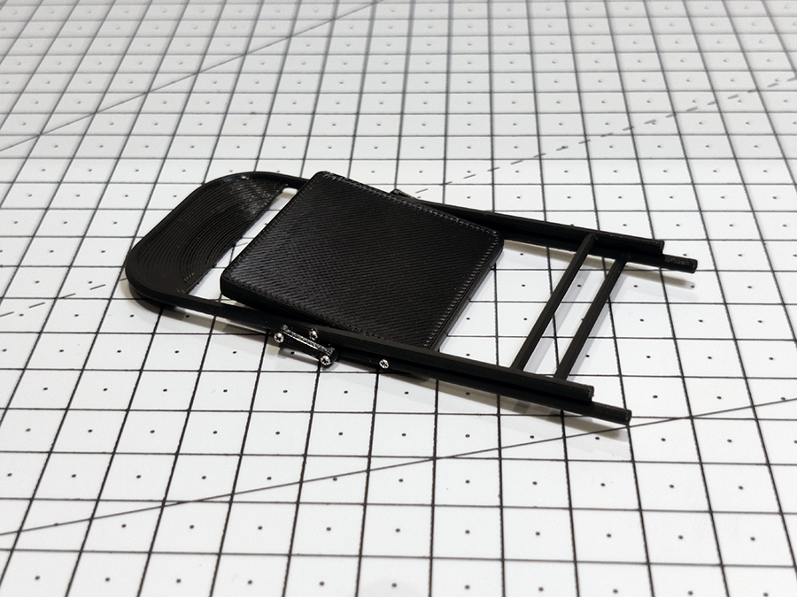 1/10 Scale Standard Folding Chair by robroy | Download free STL model ...