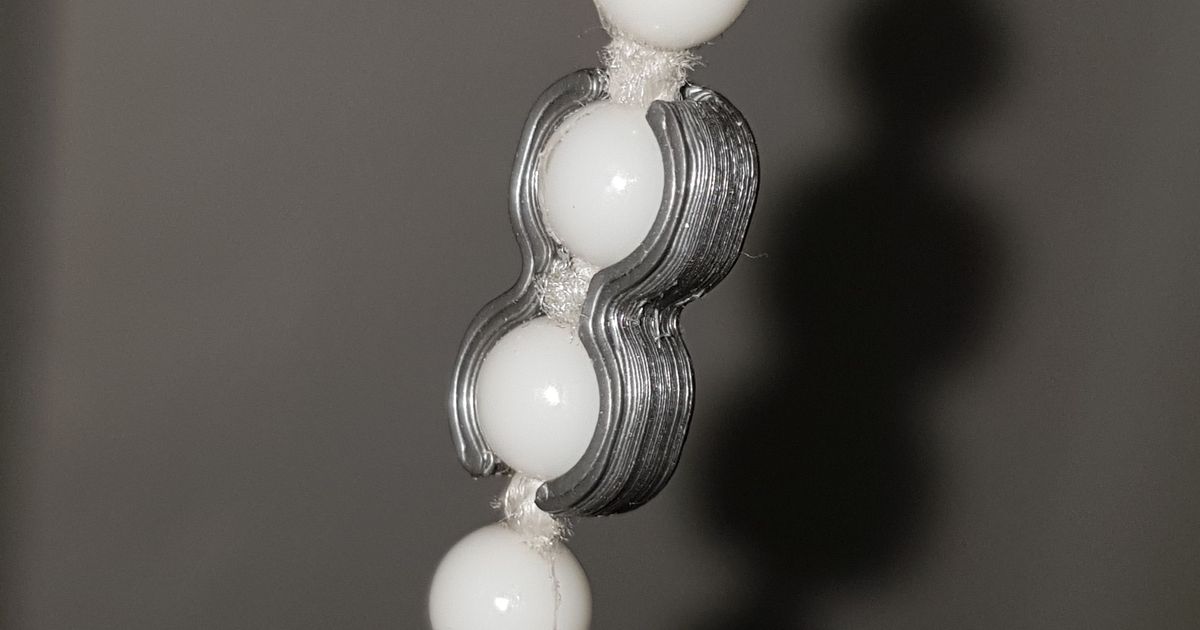 Window blind chain coupler/connector 3,5mm ball by Osfald | Download ...